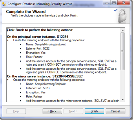 Slinging SQL: Database Mirroring on SQL Server 2008